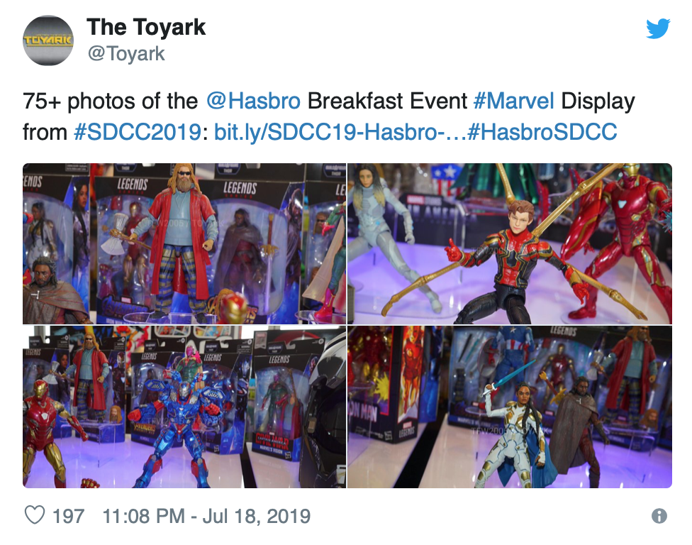 Thor "béo" sở hữu mô hình riêng trong hội Avengers: Endgame tại Comic-Con