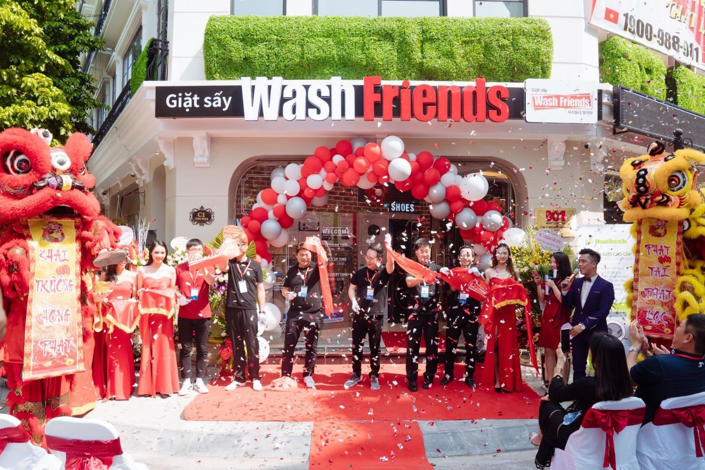 Wash Friends giới thiệu mô hình cửa hàng giặt sấy chuẩn Hàn Quốc tại ...