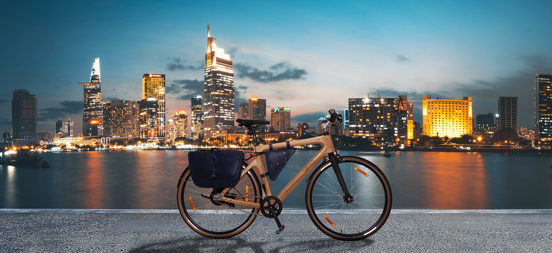 Xe đạp tre Việt Nam "xuất ngoại"