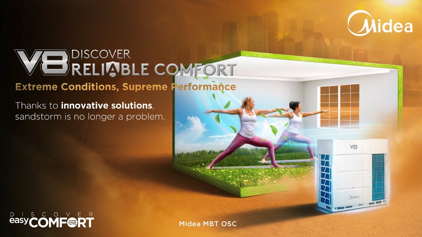 Điều hoà trung tâm Midea V8 Series VRF đã đạt được chứng nhận Tick-mark của Intertek