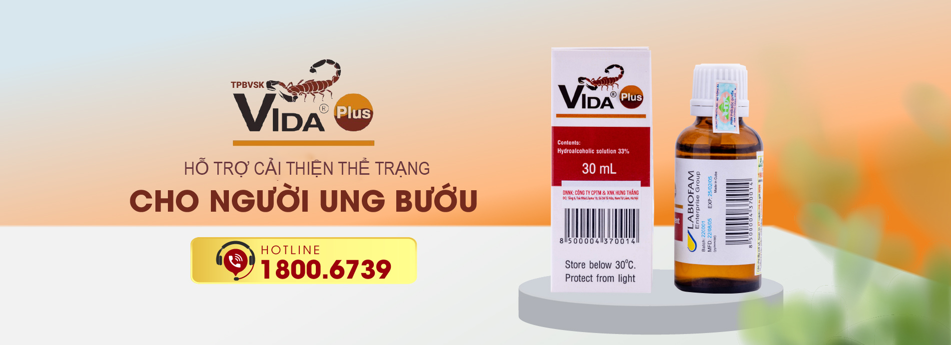 Vida Plus - Sức mạnh của nọc bọ cạp xanh trong hỗ trợ điều trị u bướu ...