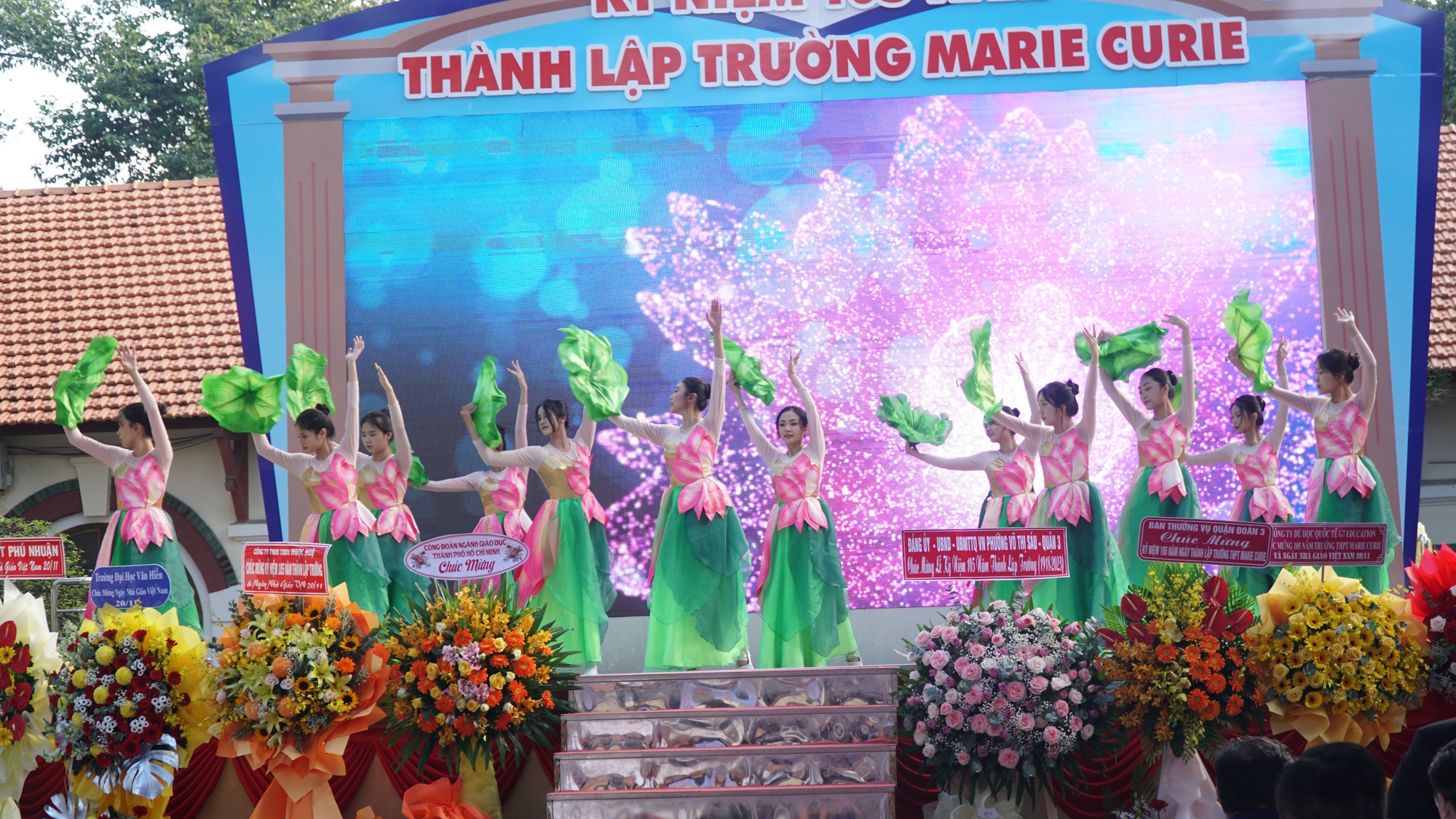 Trường THPT Marie Curie - TP Hồ Chí Minh kỷ niệm 105 ngày thành lập