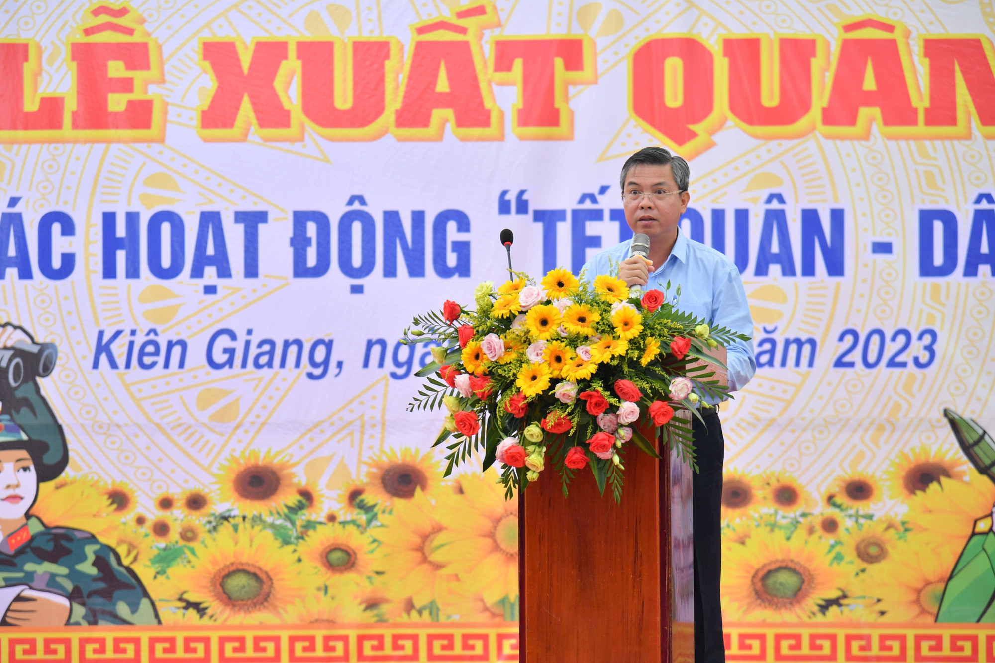 Kiên Giang: Xây dựng 125 căn nhà cho người dân dịp Tết Quân – dân năm 2024