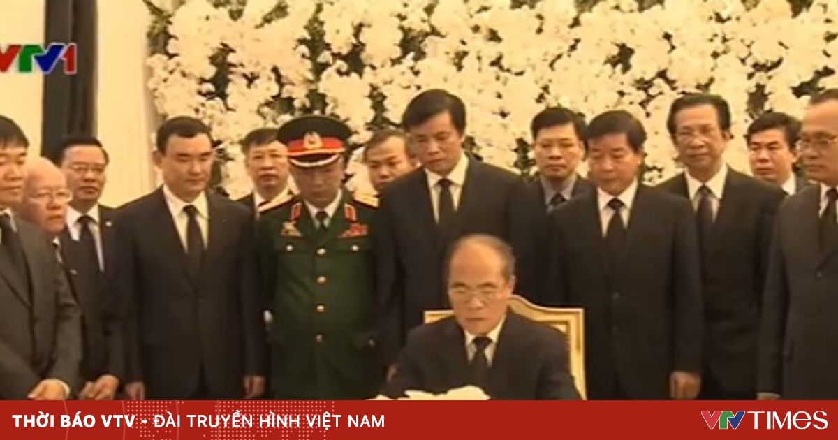 Đoàn đại biểu Đảng, Nhà nước Việt Nam viếng Samdech Chea Sim