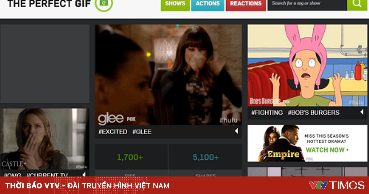 3 công cụ trực tuyến cung cấp ảnh GIF động | VTV.VN