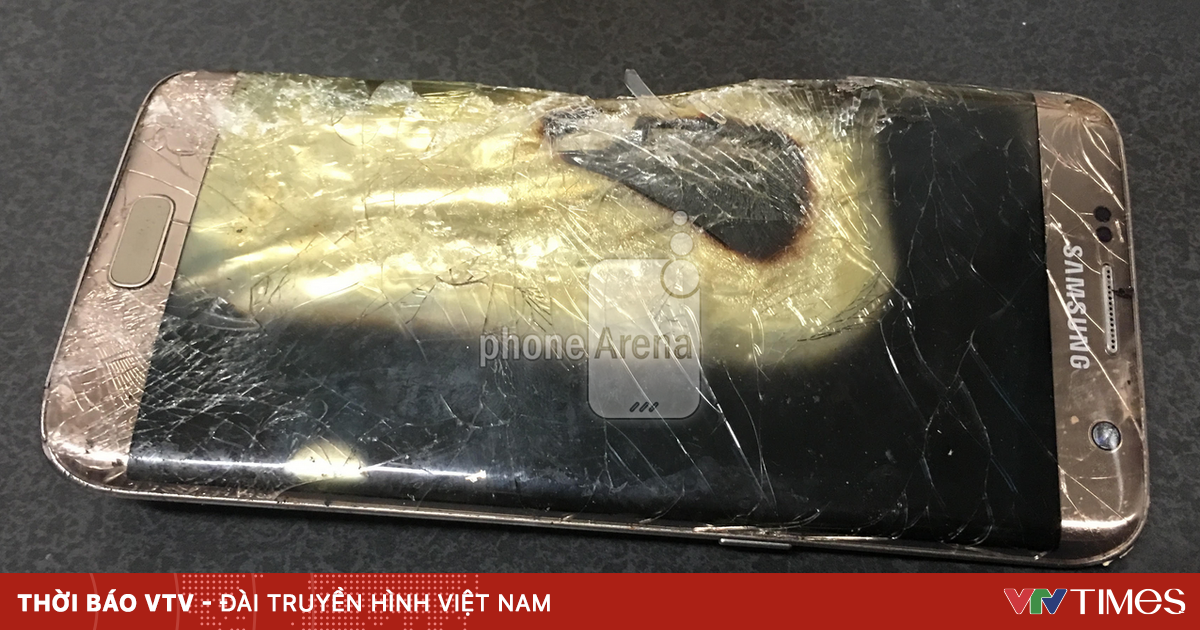 Galaxy S7 edge phát nổ trong khi sạc qua đêm | VTV.VN