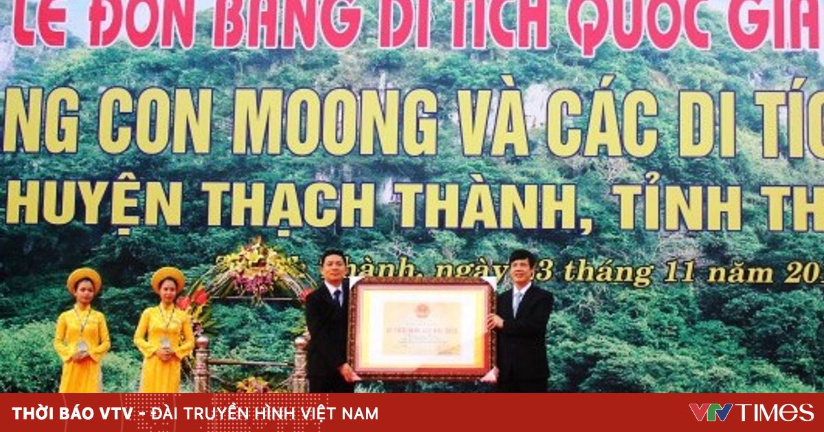 Hang Con Moong đón bằng công nhận Di tích quốc gia đặc biệt | VTV.VN