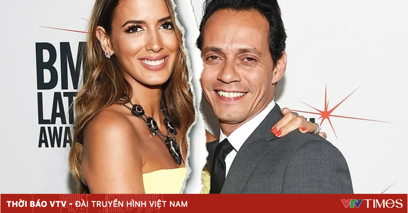 Một ngày sau khi hôn J.Lo, Marc Anthony ly hôn vợ