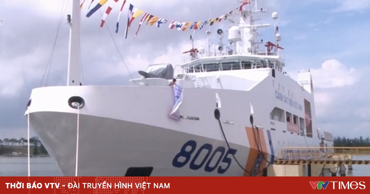 Bàn giao tàu CSB 8005 cho Cảnh sát biển Việt Nam