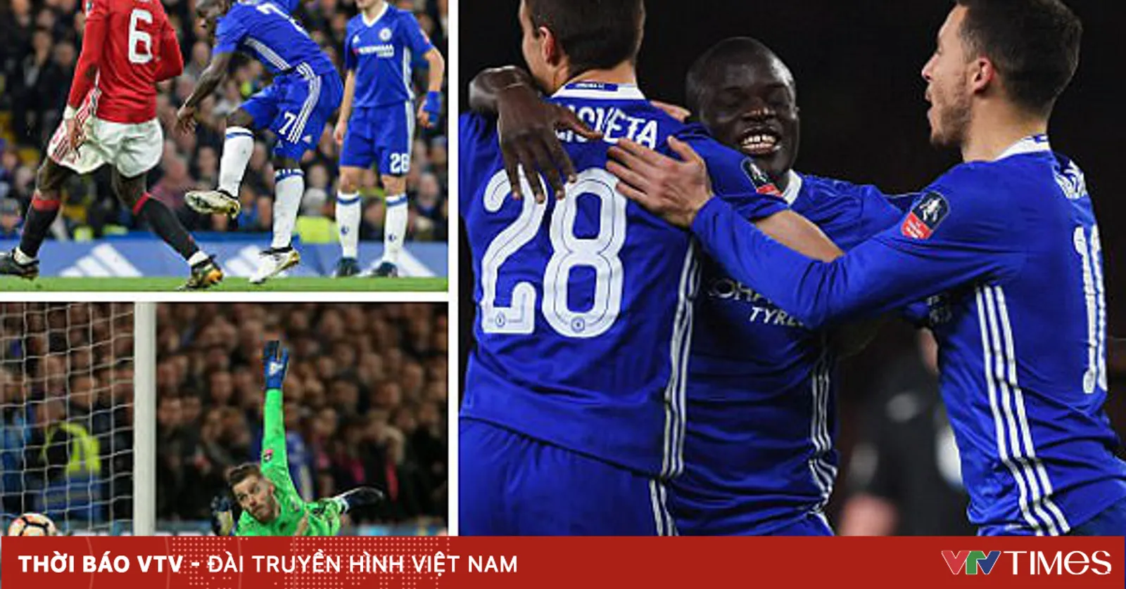 Chelsea 1-0 Man Utd: Herrera bị đuổi, Kante ghi bàn duy nhất