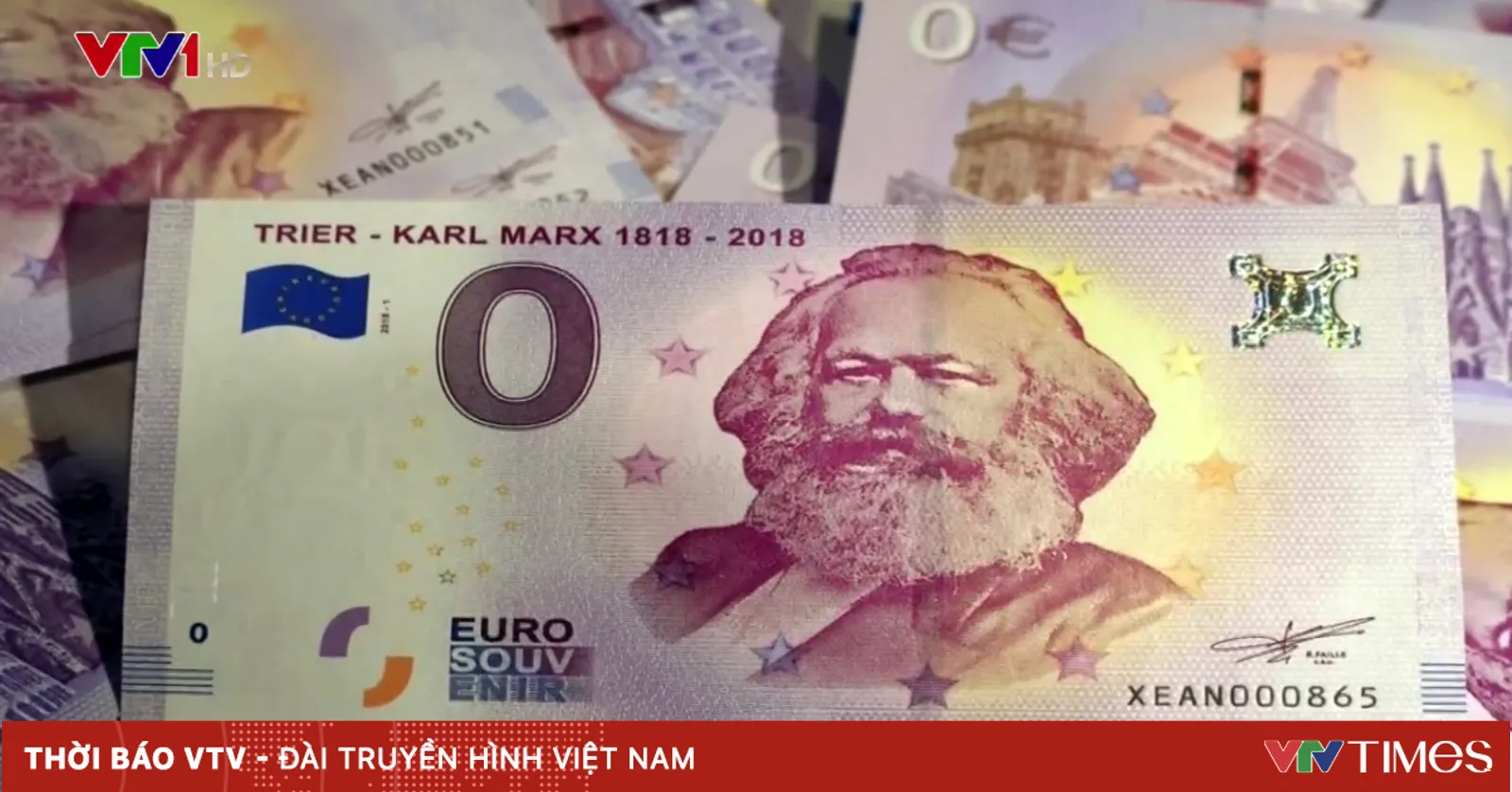 “Cháy hàng” đồng Euro kỷ niệm 200 năm ngày sinh Karl Marx
