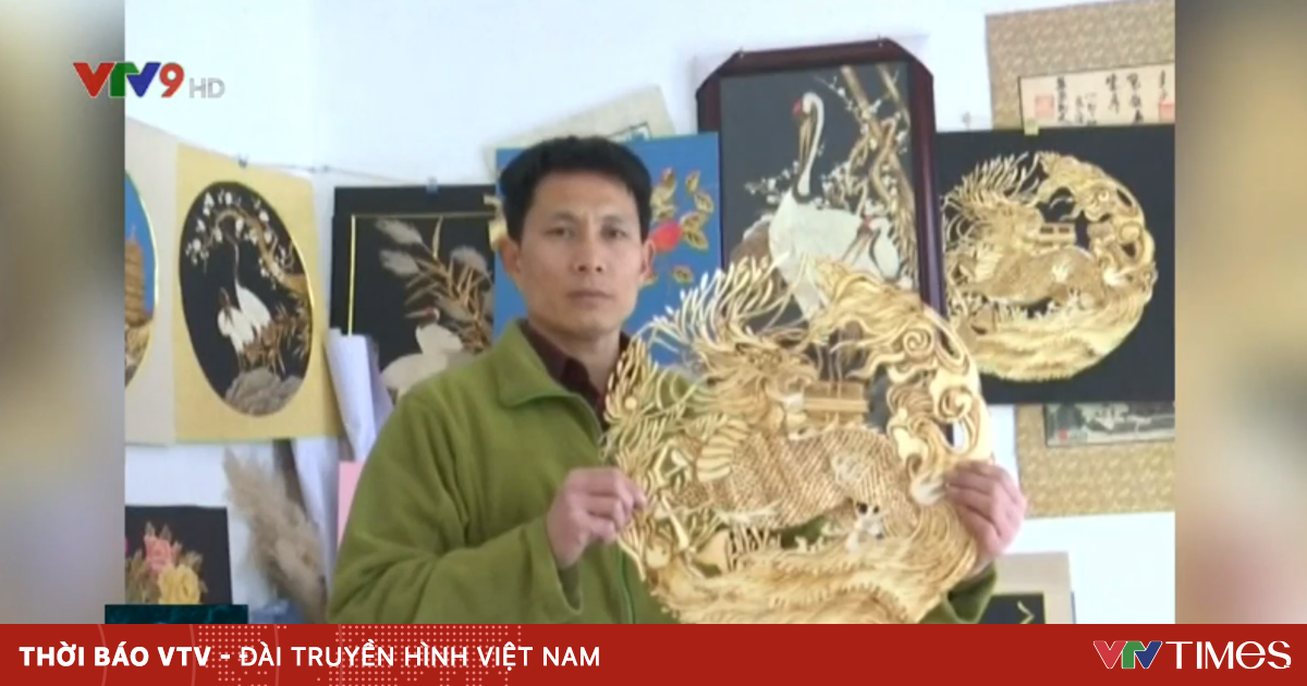 Độc đáo những bức tranh tuyệt đẹp từ rơm