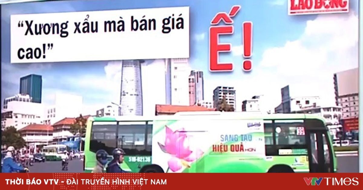 Ế quảng cáo trên xe bus vì bán giá cao