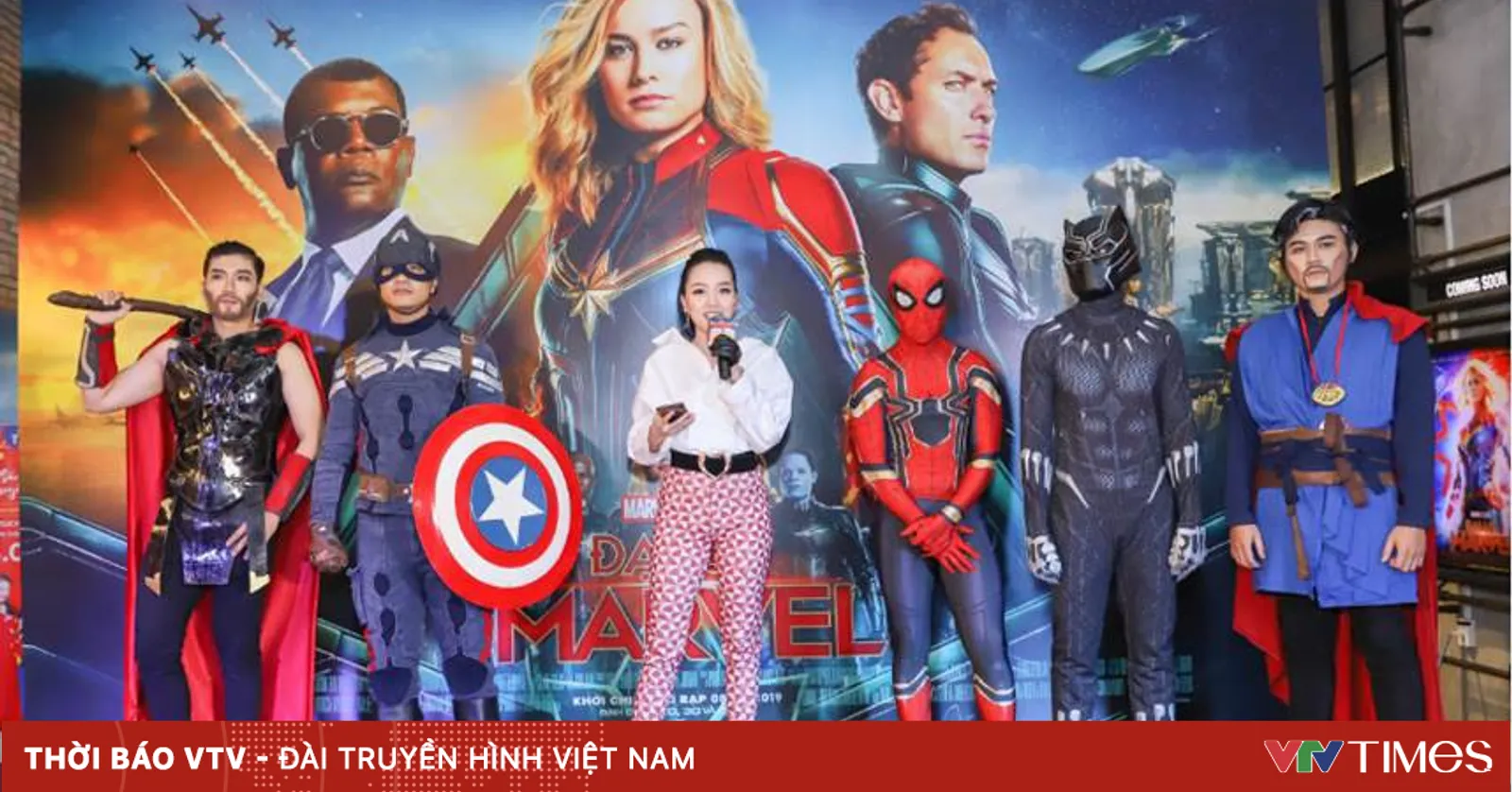 Dàn sao Việt đổ bộ đến họp báo ra mắt Captain Marvel