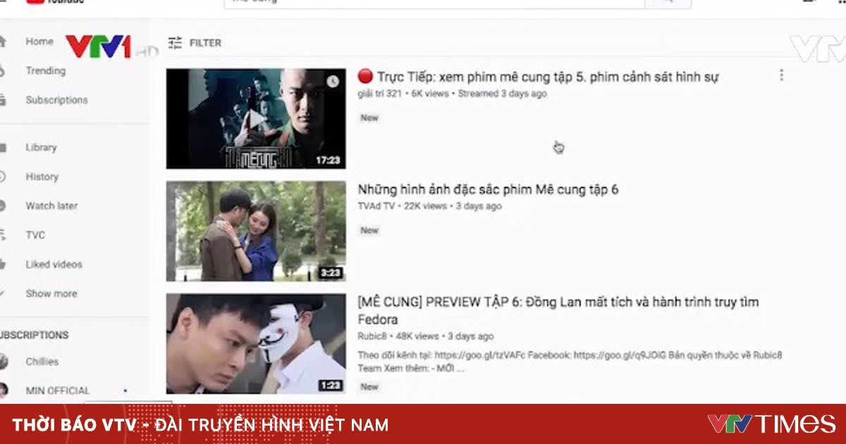 Bản quyền phim truyền hình VTV ngày càng bị vi phạm nghiêm trọng | VTV.VN