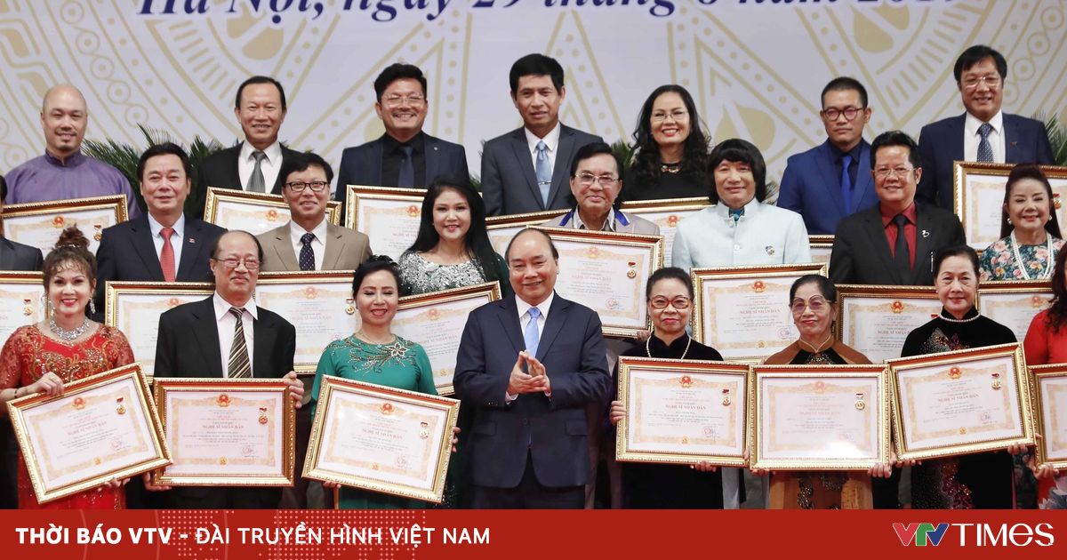 9 cá nhân thuộc Đài THVN được trao tặng danh hiệu Nghệ sĩ nhân dân ...