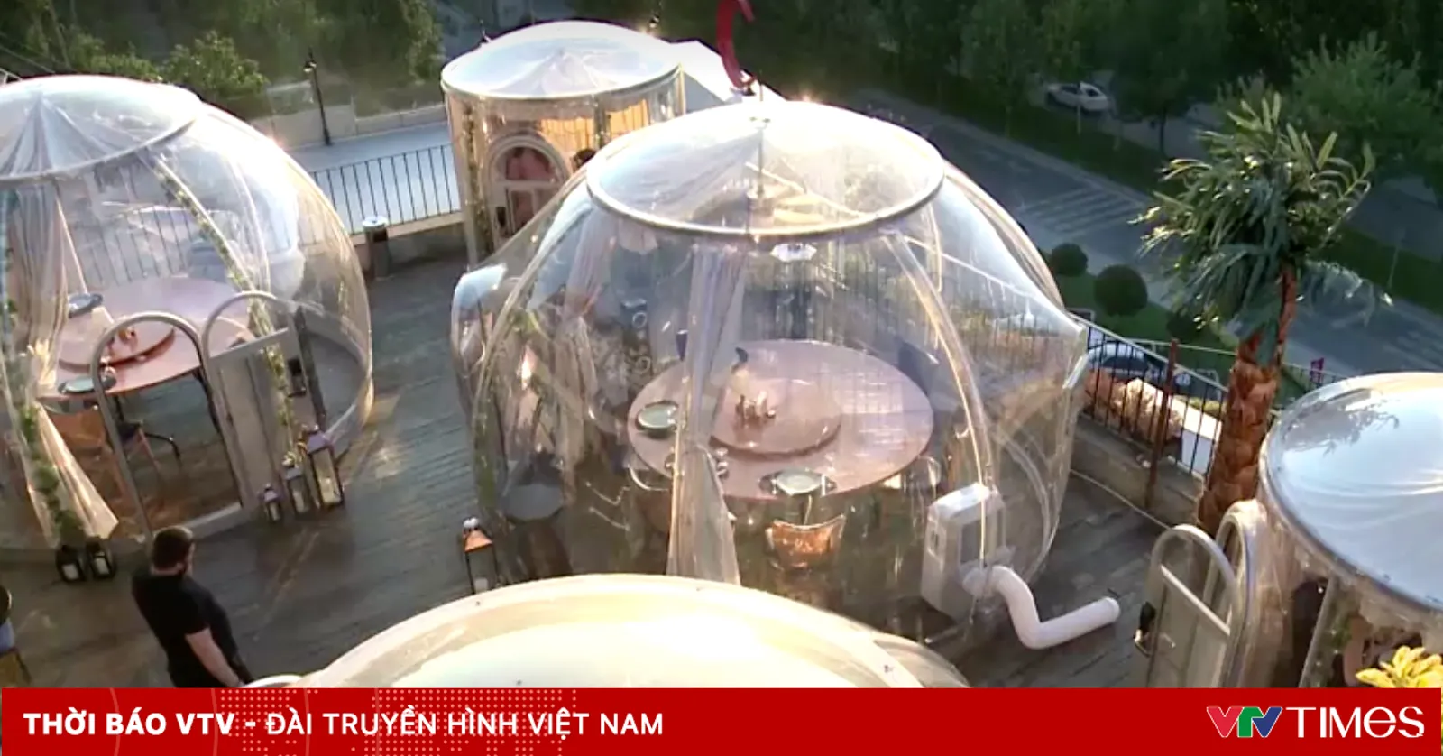 Độc đáo: Nhà hàng mái vòm giãn cách xã hội tại Thổ Nhĩ Kỳ