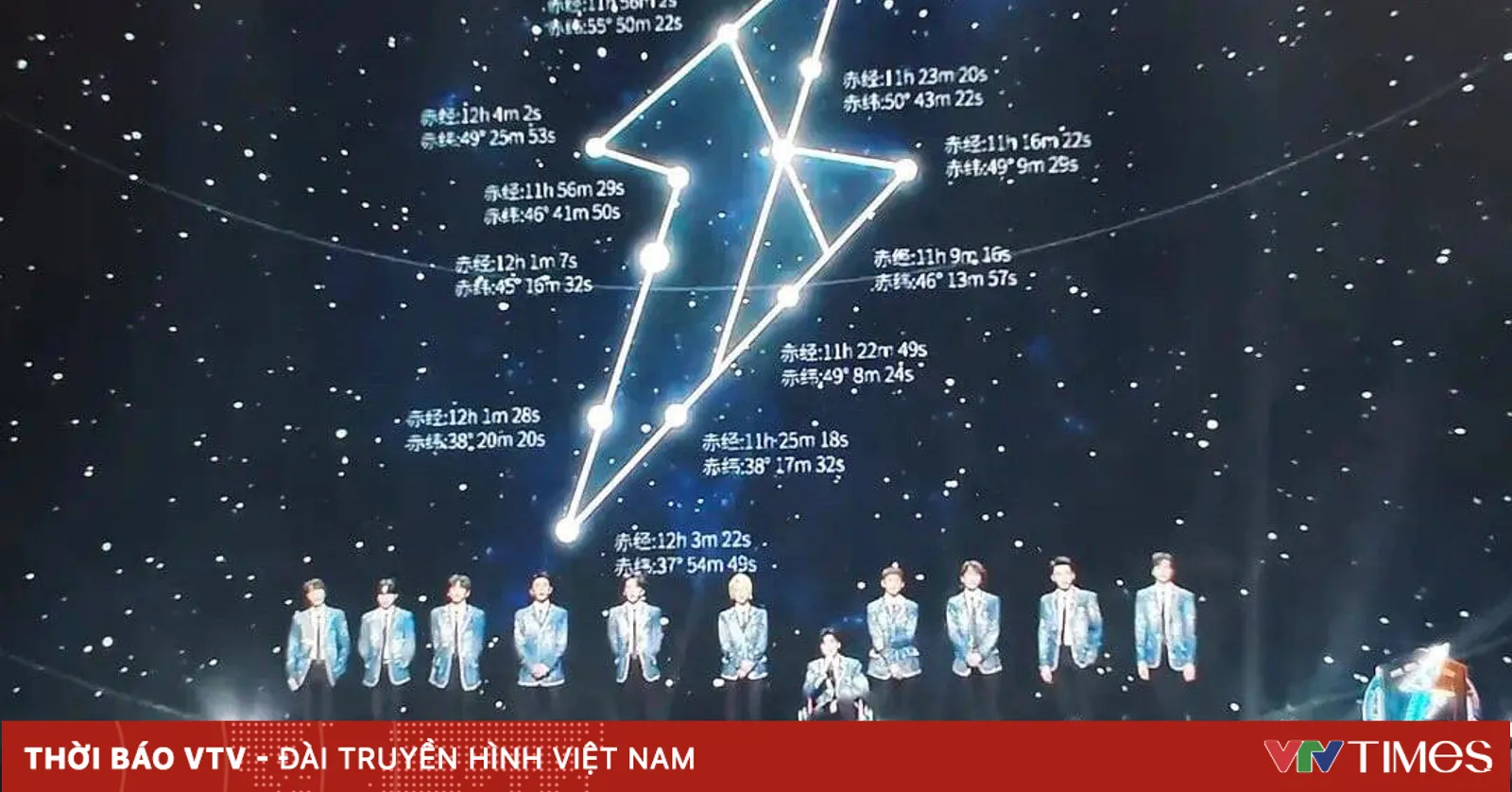 Nhóm nhạc mới nổi RISE12 mua 12 ngôi sao kỷ niệm ngày tan rã