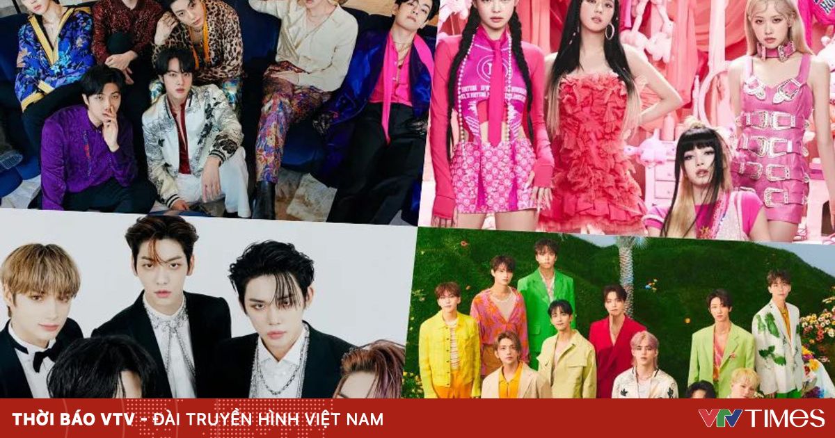 Hàng loạt nhóm nhạc K-Pop thắng giải tại MTV EMAs 2022