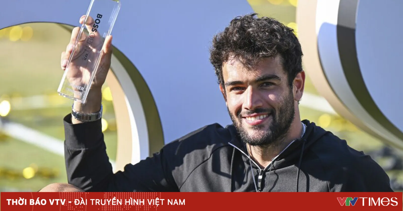 Vượt qua Andy Murray, Matteo Berrettini vô địch giải Stuttgart mở rộng 2022