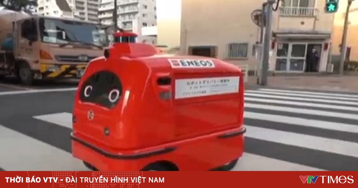 Nhật Bản cấp phép lưu hành robot giao hàng