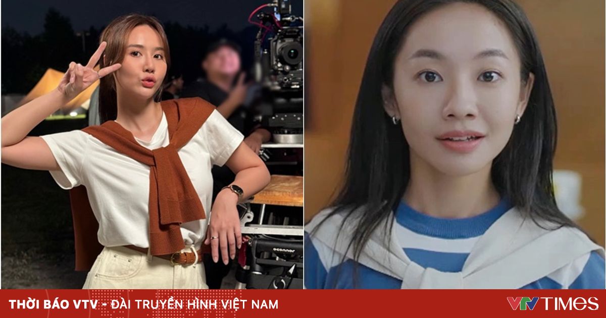 Huyền Lizzie - Hoàng Hà diện cùng kiểu áo trong "Chúng ta của 8 năm sau"