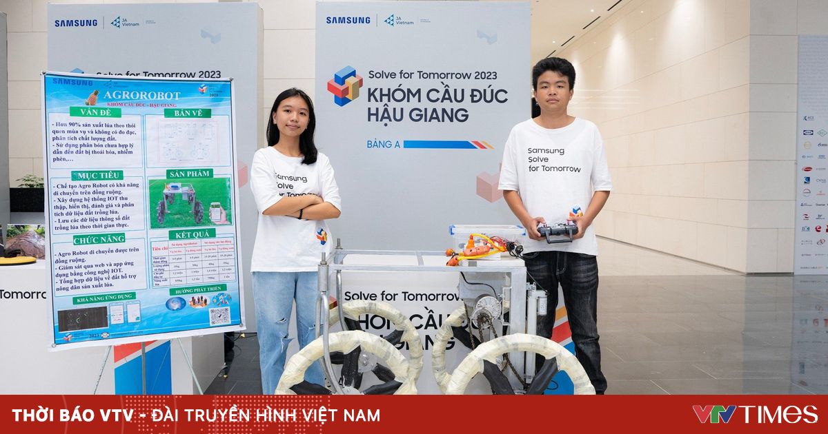 Argo Robot và hộp y tế thông minh giành quán quân Solve for Tomorrow 2023