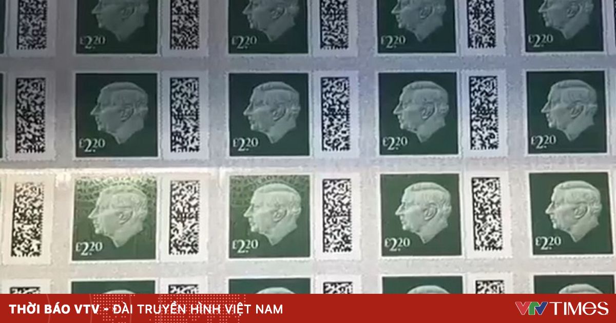 Những con tem đầu tiên có hình Vua Charles đệ tam