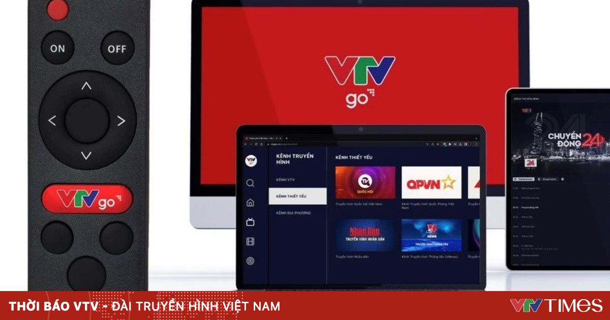 Sẽ có phím tắt VTVGo trên điều khiển TV năm 2024
