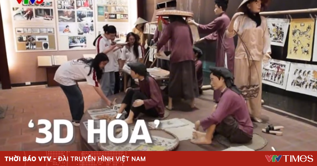 3D hóa tranh dân gian Đông Hồ