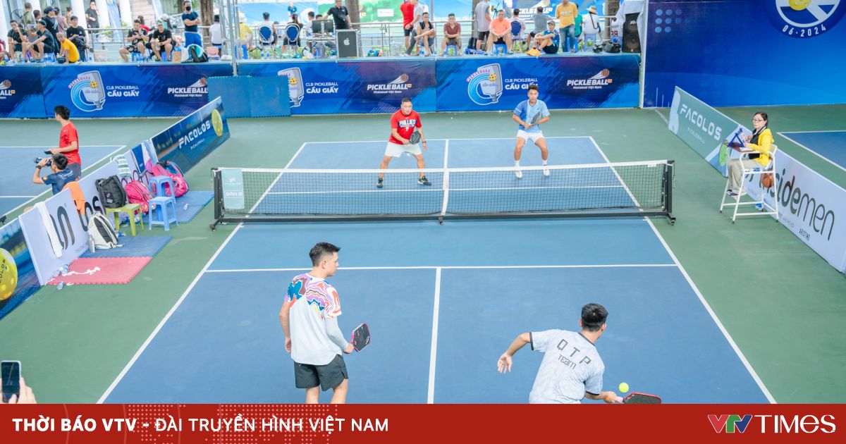 Giải VTV Times Pickleball - VVP Tour: Những hình ảnh ấn tượng