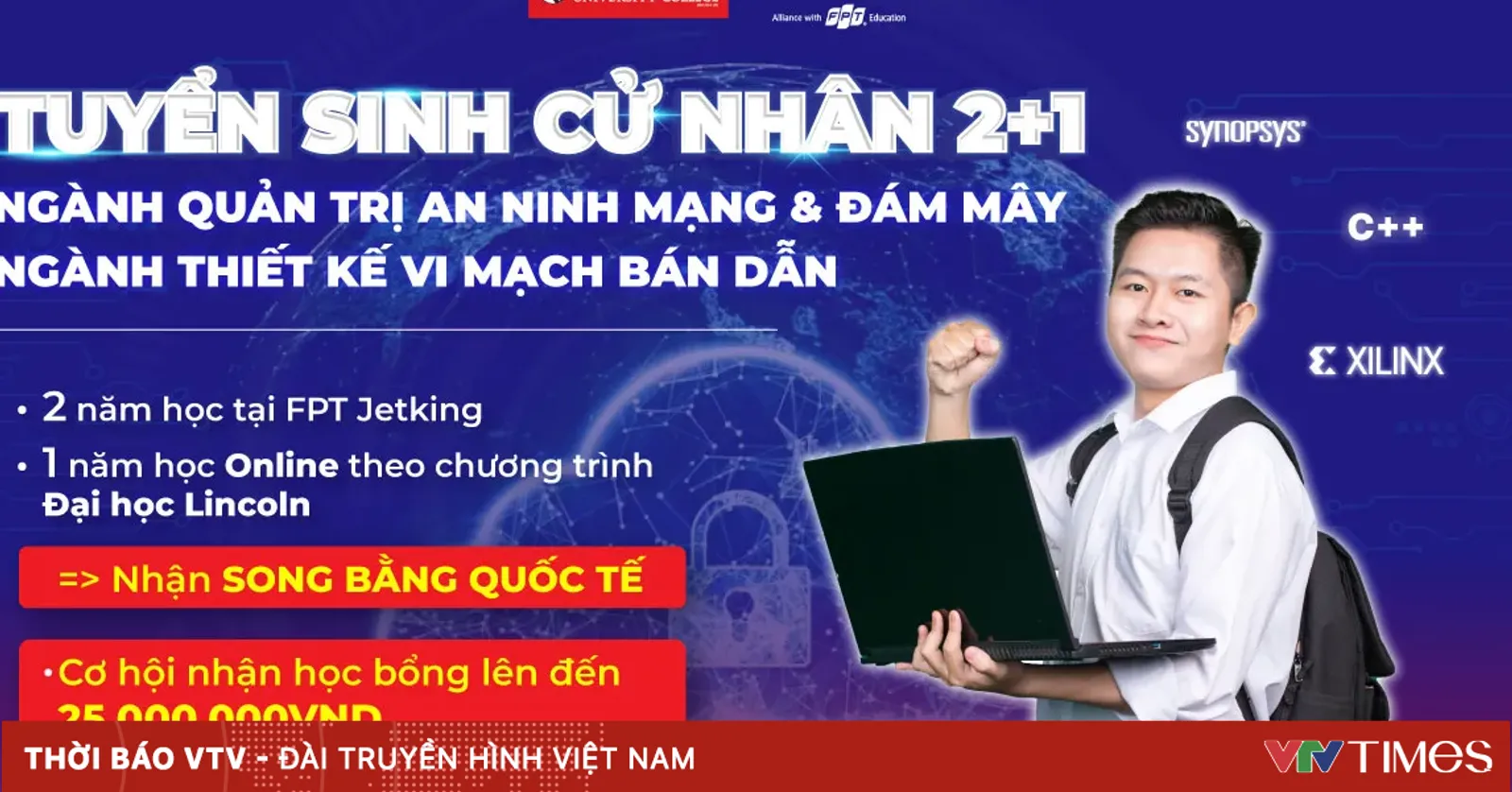 Sở Hữu Bằng Cử Nhân Quốc Tế Ngay Tại Việt Nam Cùng FPT Jetking