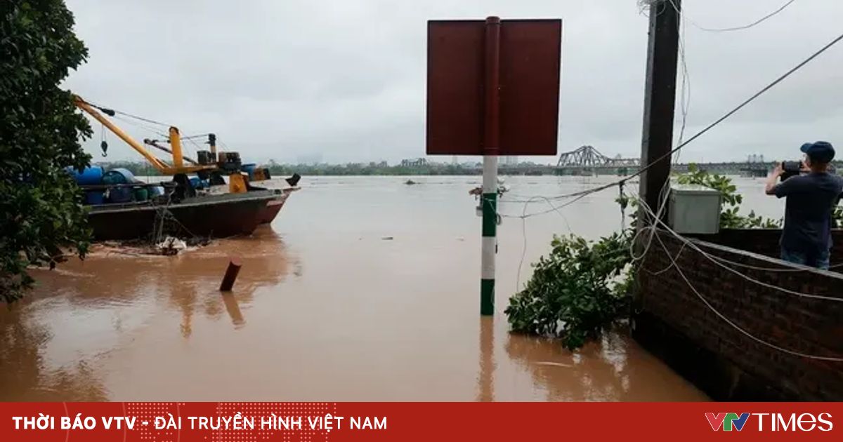 Lũ trên sông Lô, sông Cầu, sông Thương, sông Hồng tiếp tục lên