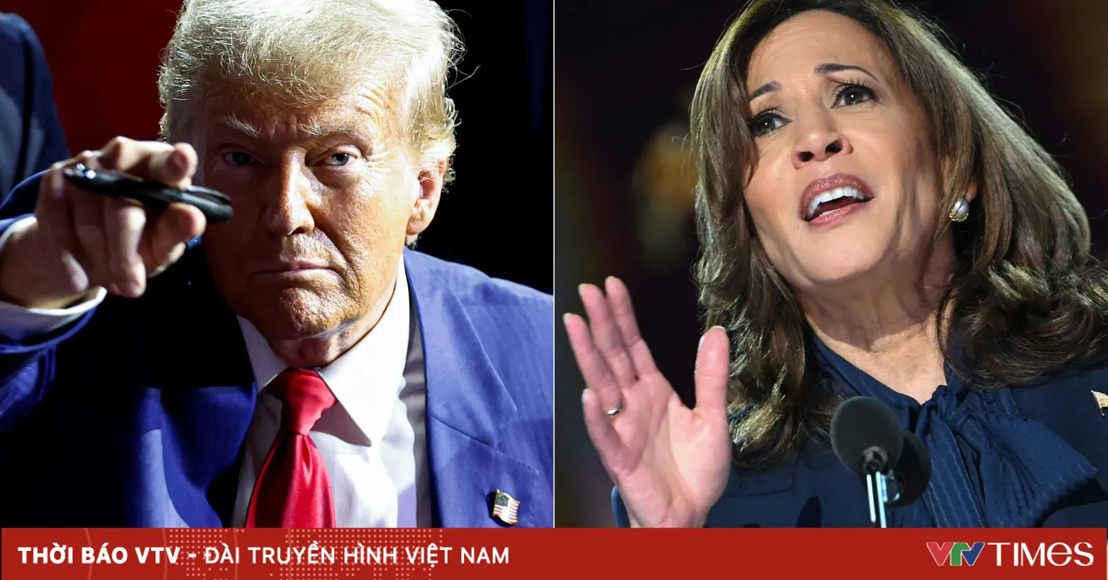 Ông Trump hay bà Harris đang dẫn đầu trong các cuộc thăm dò bầu cử Tổng ...