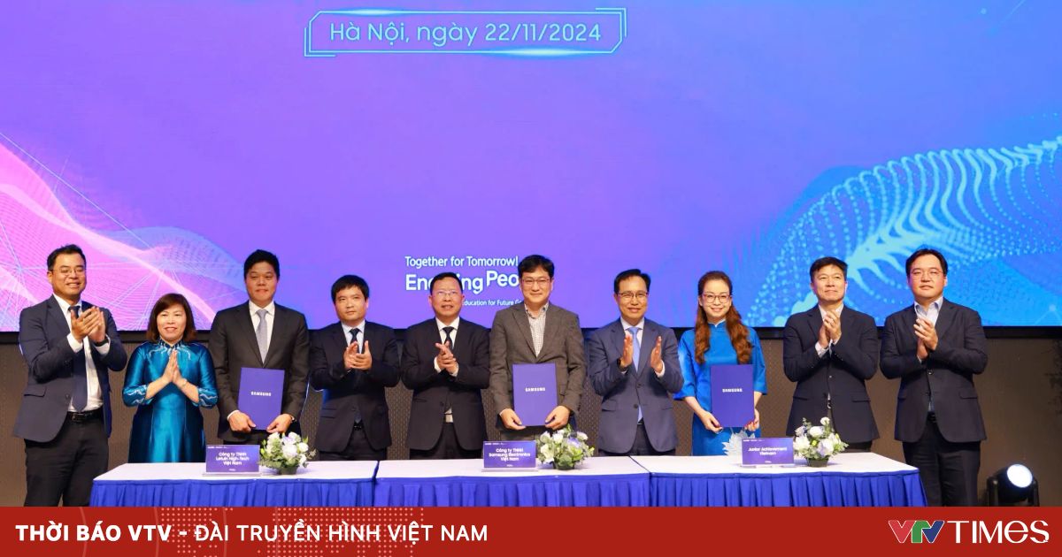 Phát triển năng lực công nghệ cho khoảng 6.600 học sinh, sinh viên năm 2024-2025 | VTV.VN