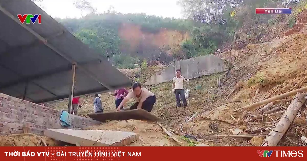Người dân tại Yên Bái mong an cư sau sạt lở đất