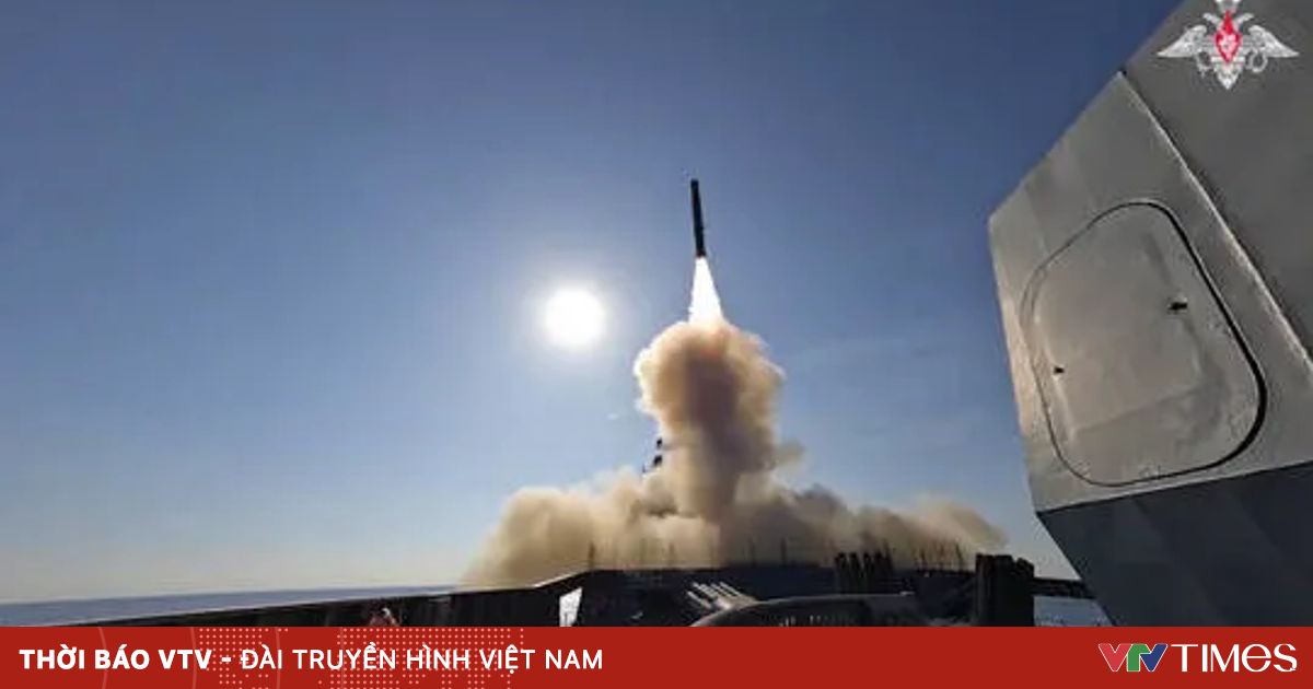 Quân đội Nga bắn tên lửa siêu thanh trong cuộc tập trận ở Địa Trung Hải