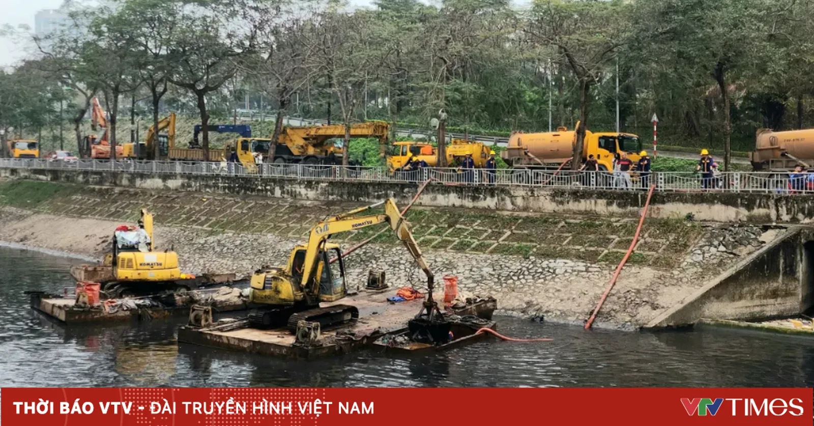 Hà Nội ngày đêm cải tạo, “hồi sinh” sông Tô Lịch