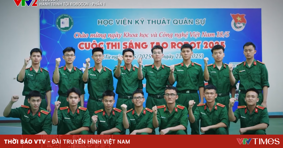 Học viện Kỹ thuật Quân sự chuẩn bị cho Robocon Việt Nam 2025