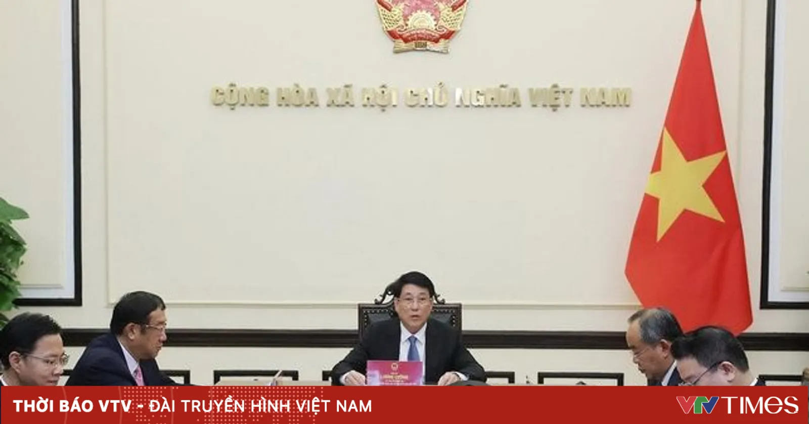 Chủ tịch nước Lương Cường điện đàm với Tổng thống Hàn Quốc Lee Jae Myung