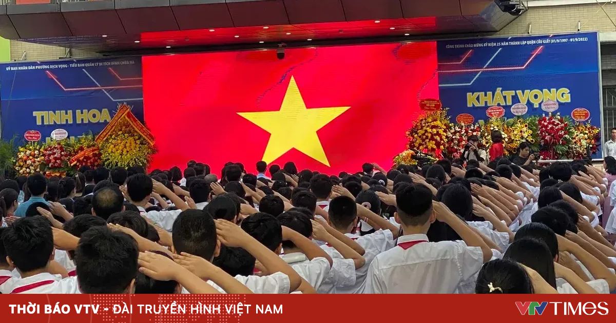 Sáng nay (5/9), 26 triệu học sinh, sinh viên dự lễ khai giảng đặc biệt