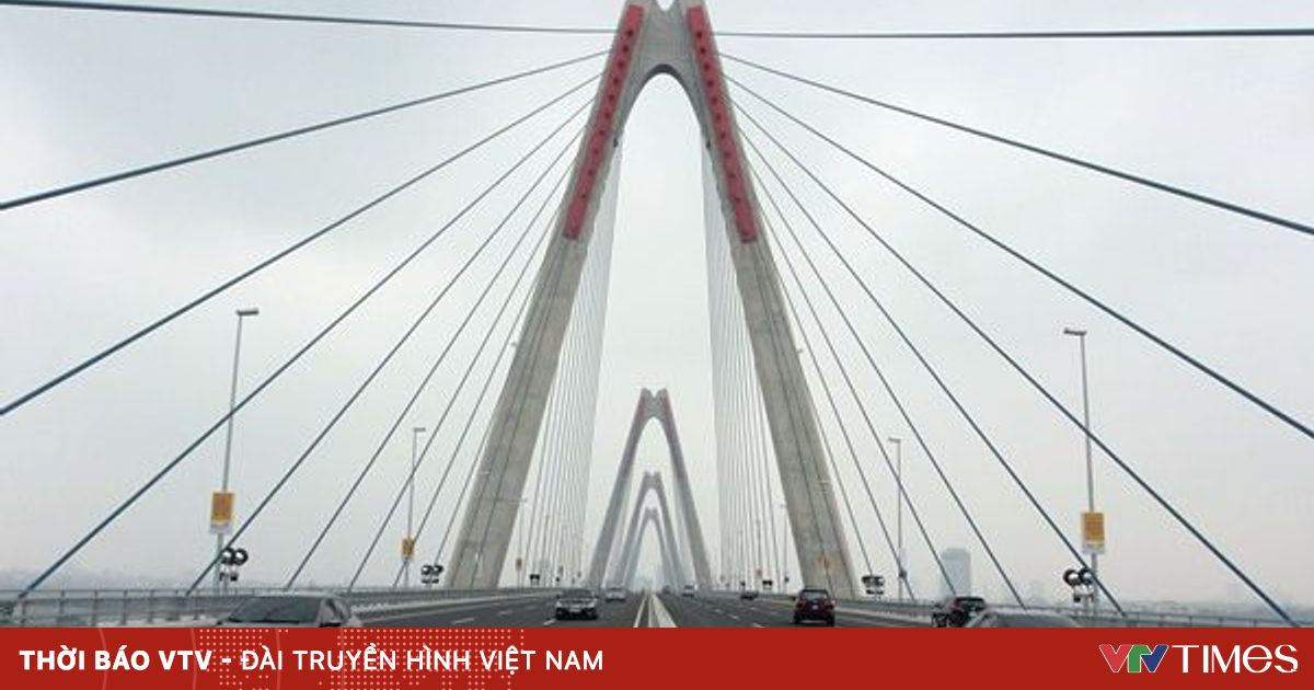 Cầu Nhật Tân cấm toàn bộ phương tiện từ 0h đến 4h