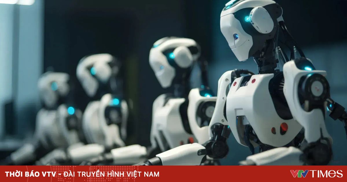 Robot sạc di động cho xe điện