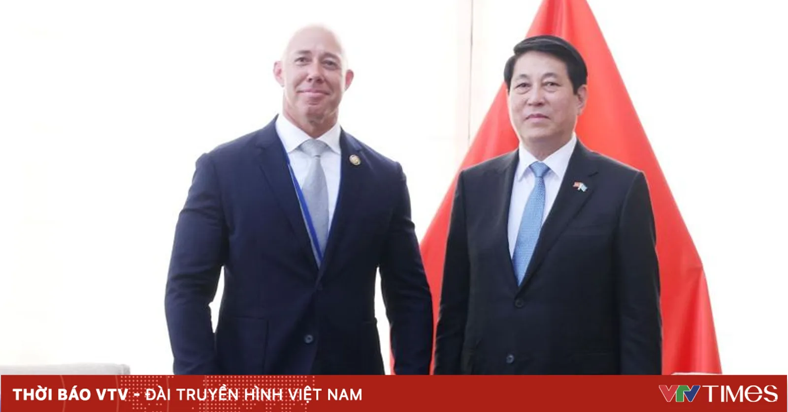 Chủ tịch nước Lương Cường tiếp các nghị sỹ Hoa Kỳ