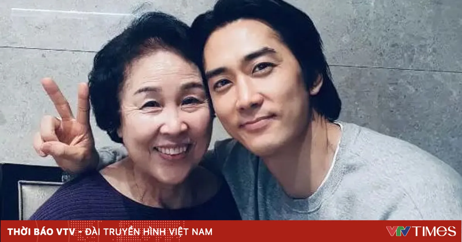 Song Seung Hun và lời chia sẻ cảm động dành cho mẹ