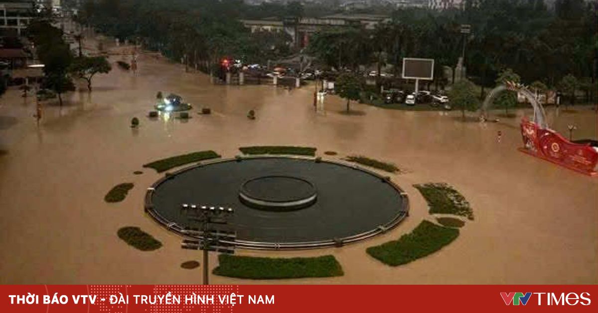 Lũ trên sông Cầu tại Thái Nguyên vượt đỉnh lịch sử hơn 1m, ngập lụt ...