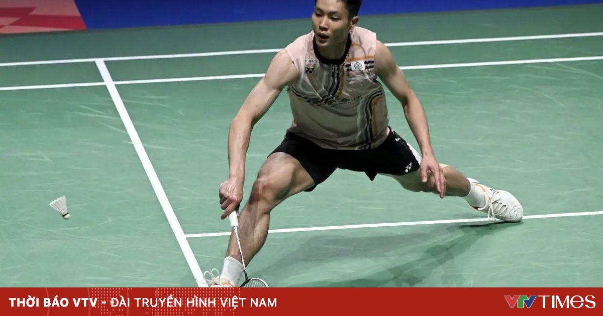 Tay vợt Chou Tien Chen và năm 2025 đầy bền bỉ