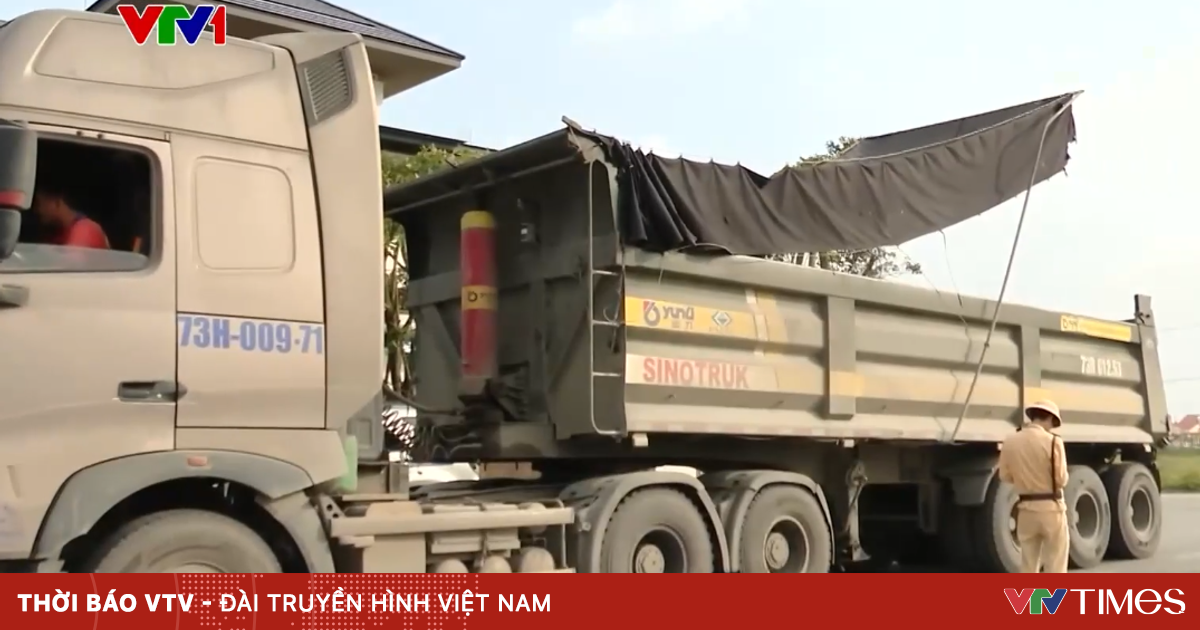 Quảng Trị siết kiểm tra, xử lý xe quá khổ, quá tải dịp giáp Tết