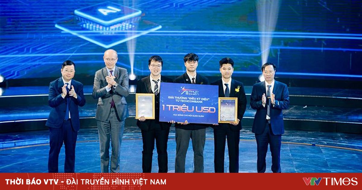 Lộ diện quán quân mùa 1 “A.I thực chiến” - Chủ nhân giải thưởng lên đến ...