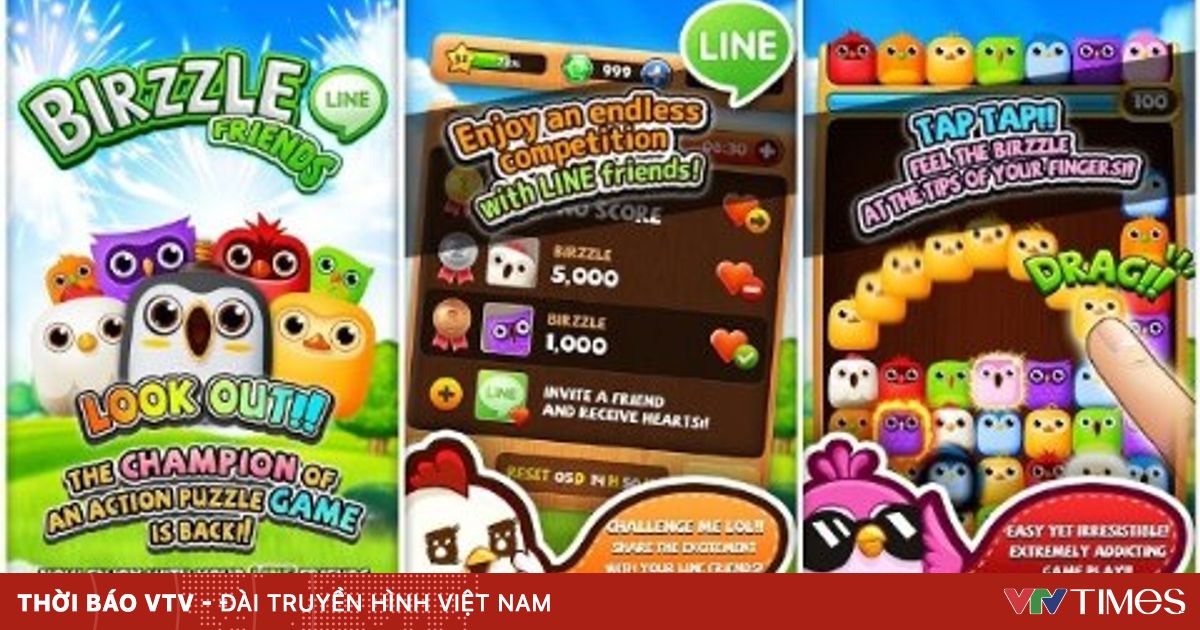 Sự trở lại của Line Birzzle Friends